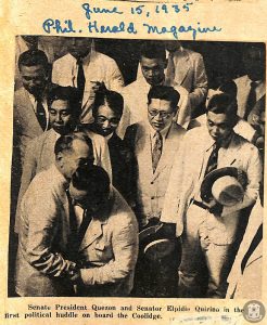 From Campaign to Reconcilation: A Timeline, 1931-1941 – Manuel L ...